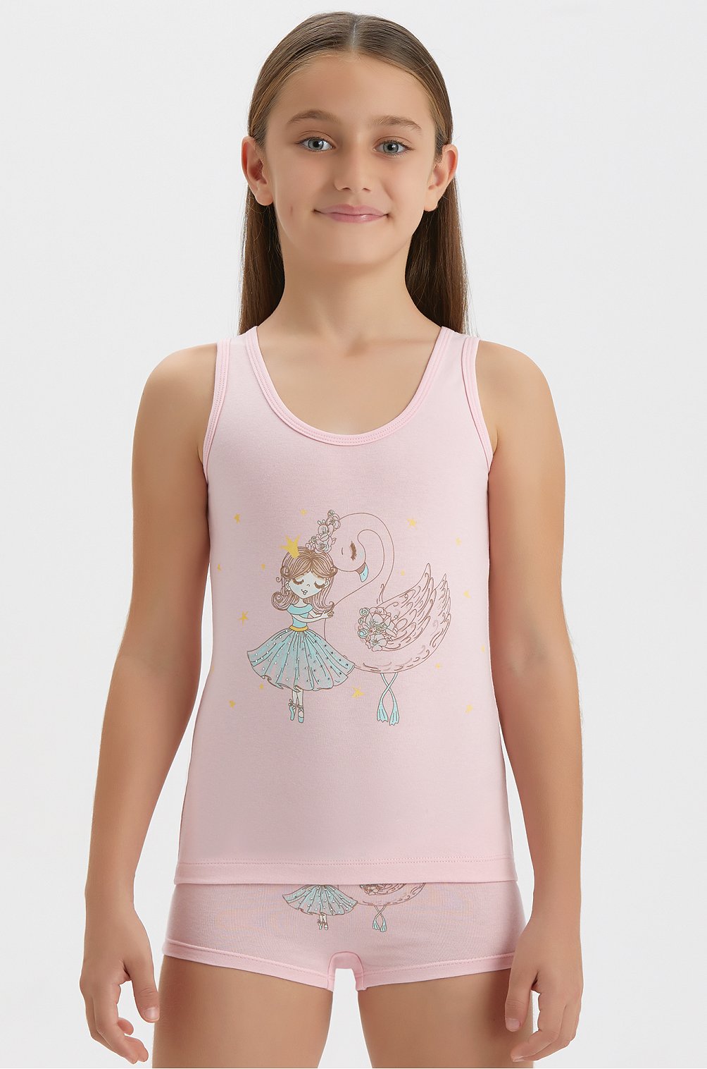 Комплект для девочки Baykar 6620230 мультиколор купить оптом в HappyWear.ru