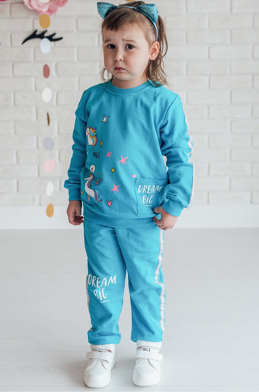 Костюм для девочки Takro 6619317 мультиколор купить оптом в HappyWear.ru