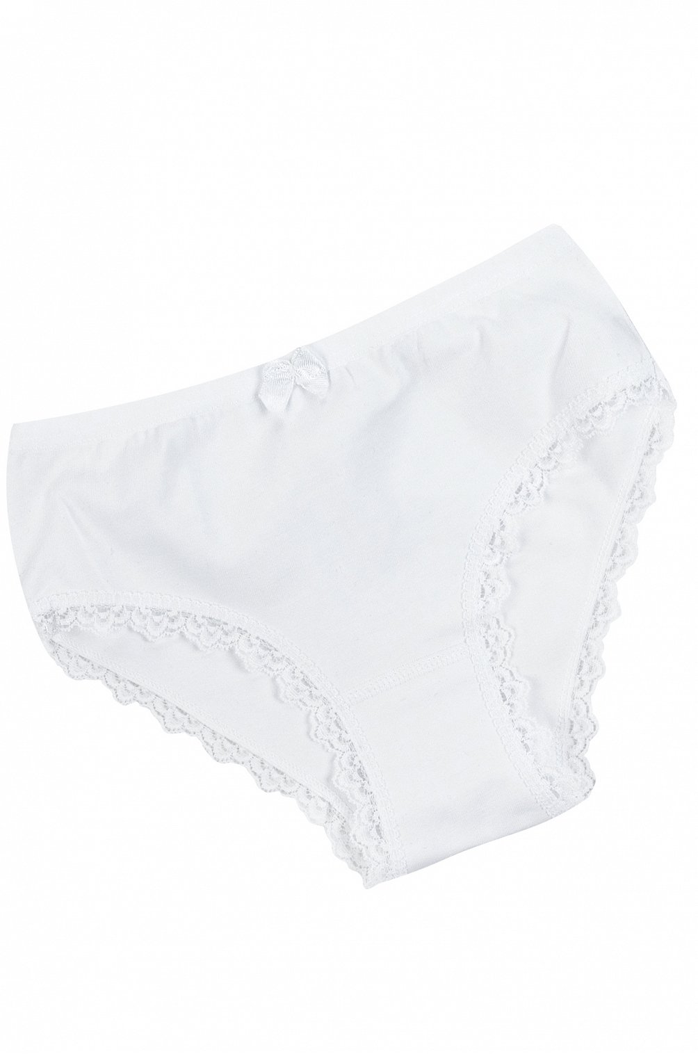 Трусы для девочки OTS 6635604 белый купить оптом в HappyWear.ru