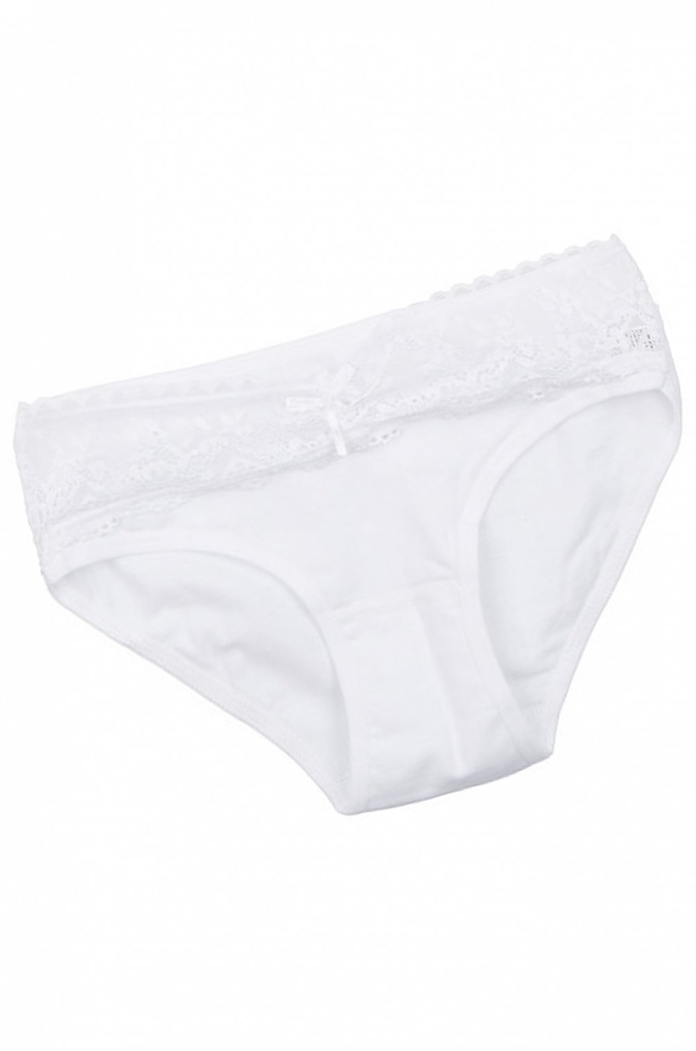 Трусы для девочки OTS 6635608 белый купить оптом в HappyWear.ru