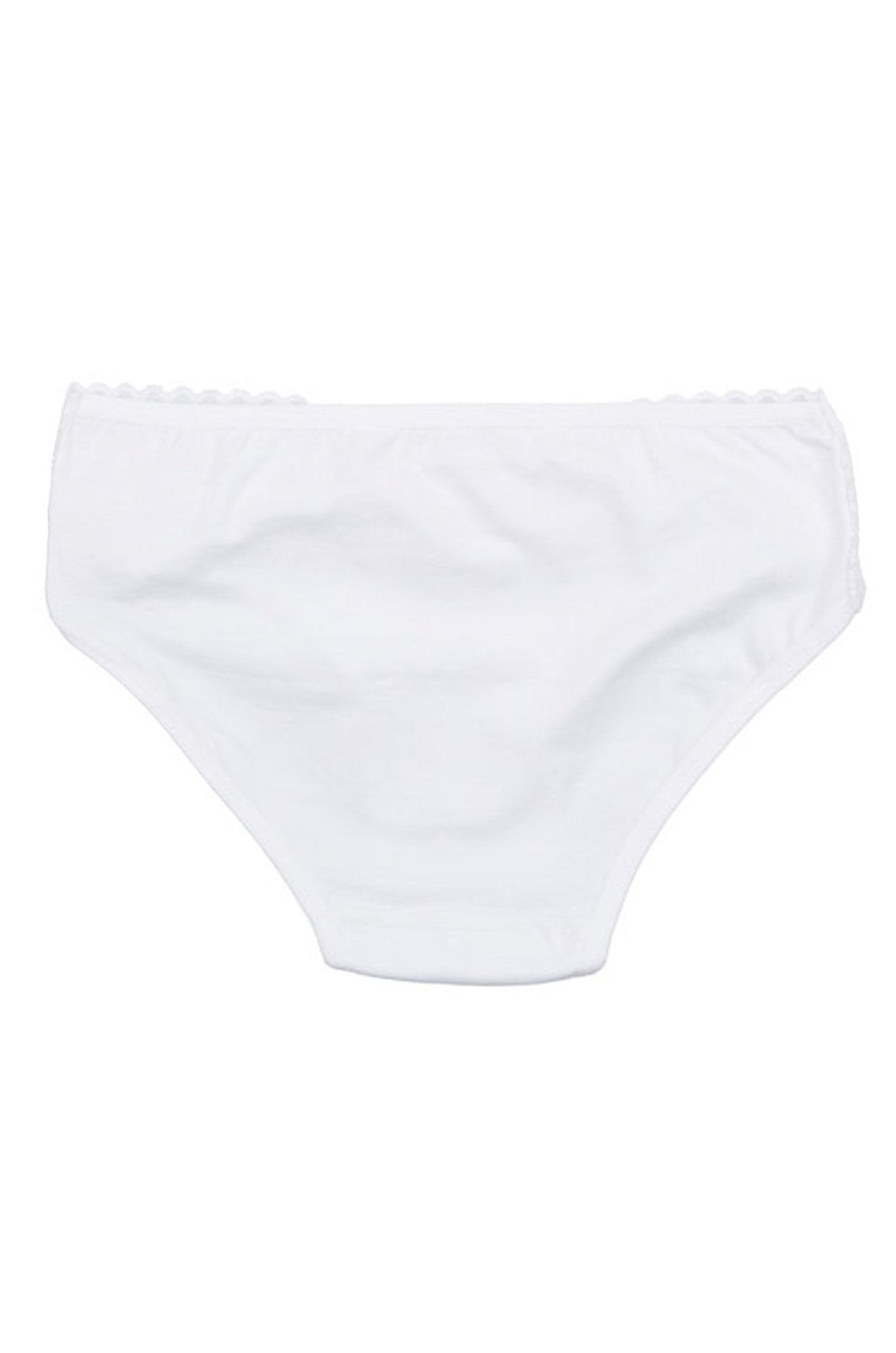 Трусы для девочки OTS 6635608 белый купить оптом в HappyWear.ru