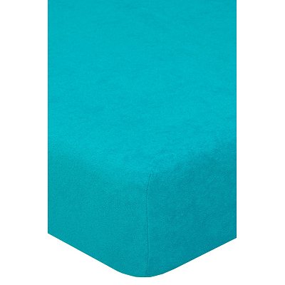 Махровая простыня на резинке 90Х200 АртПостель 6623580 синий купить ...