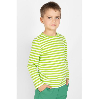 Лонгслив из хлопка для мальчика Bossa Nova 6685935 зеленый купить оптом ...