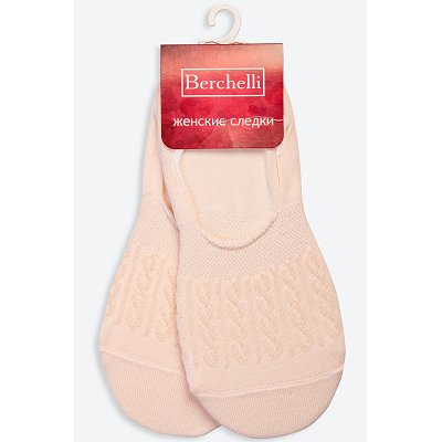 Женские следки 2 пары Berchelli 6690055 розовый купить оптом в HappyWear.ru
